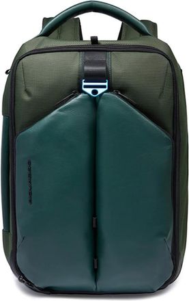 Piquadro unisex, Sacs, Vert, Taille: ONE Size Travel backpack for laptop 17,3