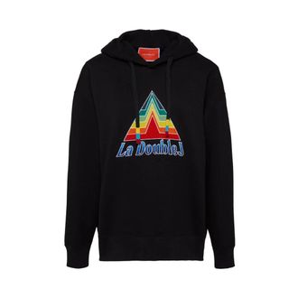 La DoubleJ Rainbow Serpent Hoodie - - Sweatshirts & Hoodies - Damen - Schwarzk - XL
