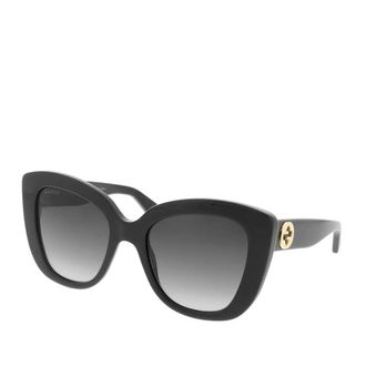 Gucci Sonnenbrille - GG0327S 52 - Gr. unisize - in Schwarz - f&uuml;r Damen