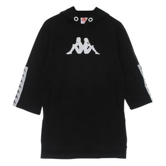 Kappa SweaT-shirts & SweaT-shirts &agrave; capuche - Femme - Robes - Noir - Taille: 36 FR