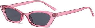 Generic Lunettes De Soleil Personnalis&eacute;es For La Photographie De Rue, Monture Fine, For Hommes Et Femmes, Id&eacute;ales For Les F&ecirc;tes.(Pink)