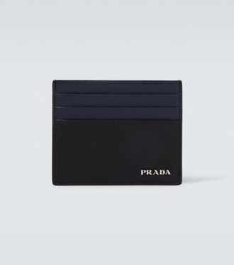 Prada Kartenetui aus Saffiano-Leder