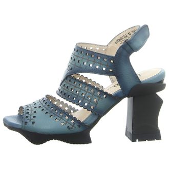 Laura Vita Damen ARCMANCEO 13 Plateausandalen, Blau (Jeans Jeans)