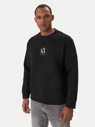 A|X Armani Exchange Sweatshirt XM000368 AF10818 UC001 Schwarz Regular Fit