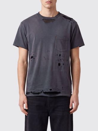 Gallery Dept. T-Shirt aus Baumwolle mit &uuml;berschnittenen Schultern und Logo hinten