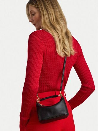 Lauren Ralph Lauren Handtasche 431P10531002 Schwarz