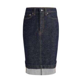 Khaite Femme, Jupes, Bleu, Taille: W28 Jupe en denim