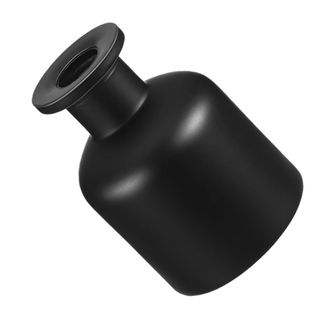 DOITOOL Aromatherapie Glas Diffuser Flasche Schwarz Nachfüllbar Duftzerstäuber Behälter für Ätherische Öle Zuhause Büro Spa