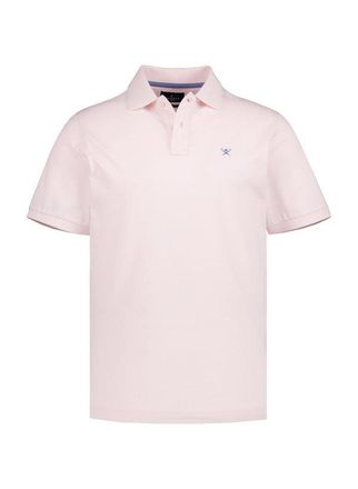 Hackett Herren Polo-Shirt rosa Slim Fit