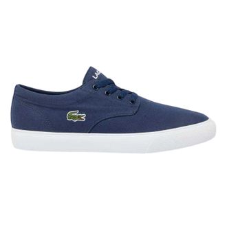 Lacoste Sneaker f&uuml;r Herren, Canvas, Griff, Flach (Marine)
