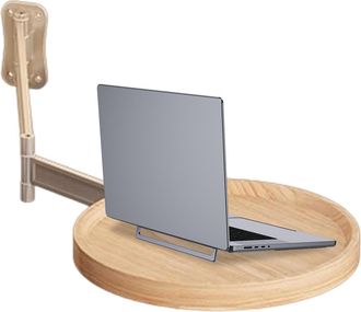 Generico Wandmontierter Tisch, Seitentisch, Wandmontage, Wohnzimmer-Schreibtisch, 180 ° drehbar, moderne Beschreibung