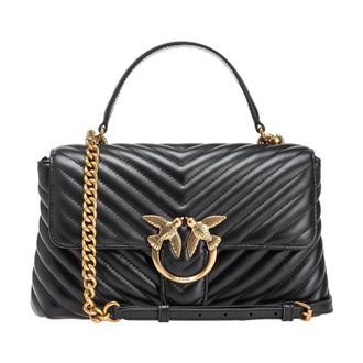 Pinko Pinko, Femme, Sacs, Noir, Taille: ONE Size Love Lady Puff Classic CL