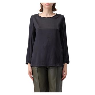 Maliparmi Damen Bluse - - Blouses & Shirts - Damen - Schwarzk - L