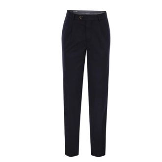 Brunello Cucinelli Leisure Fit Hose - - Trousers - Herren - Blau - 2XL