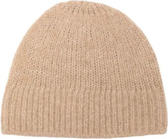 Dries Van Noten Rippstrick-M&uuml;tze - - Accessories - unisex - Beige - ONE SIZE