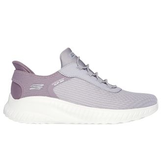 Skechers Damen Bobs Squad Chaos, Freihändige Slip-ins - in Farbe Sneaker, Lav, 37.5 EU Weit
