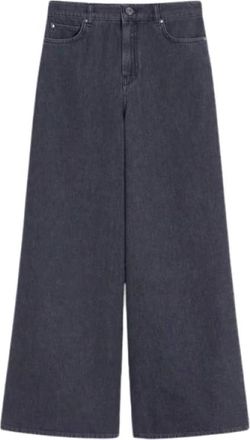 Max Mara Femme, Jeans, Gris, Taille: 40 FR Wide Jeans