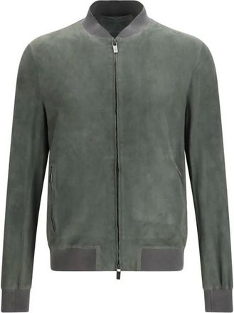 Salvatore Santoro Homme, Vestes, Gris, Taille: 2XL Bos Taurus Bomber