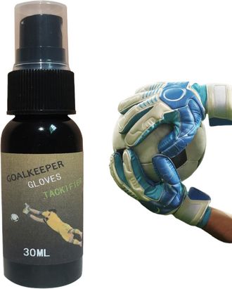 Generic Handschuh-Griffspray - Torwart-Klebrigmacher, Handschuhkleber-Klebespray | 30 Ml Einzigartiges Fu&szlig;ballhandschuh-Griffspray, Rutschfestes Jugendhandsch