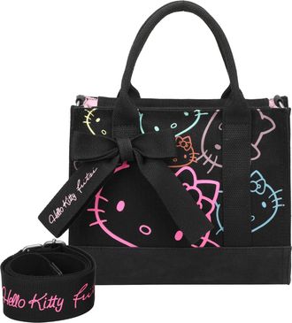 Fritzi Aus Preußen Izzy09 Canvas Hello Kitty Shopper Black Cat