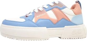 Buffalo RSE V2 Chaussures à lacets pour femme Baskets sportives basses Loisirs, Bleu clair Baby Pink, 39 EU