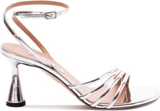 Aquazzura sandales Latour 75 mm - Argent