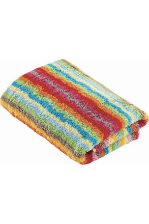 Caw&Ouml; Handtuch Lifestyle Streifen, Mehrfarbig, Textil, Streifen, 50x100 cm, Textiles Vertrauen - Oeko-Tex, saugf&auml;hig, Badtextilien, Handt&uuml;cher