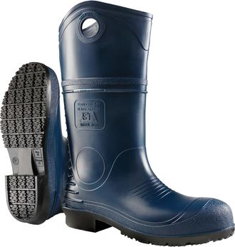 Dunlop Dunlop 8908613 DURAPRO Boots with Safety Steel Toe, 100% Waterproof Polyblend PVC Material, Comfortable DURAPRO Energizing Insoles, Lightweight and Du