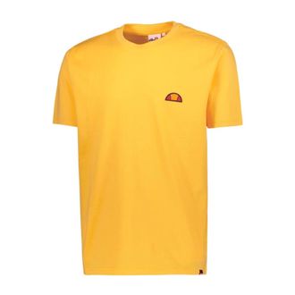 Ellesse Logo Patch T-Shirt - - Tops - Herren - Gelb - S