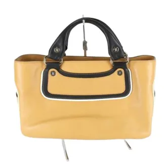Celine Sac &agrave; main vintage Pre-owned - Femme - Pre-owned - Jaune - Taille: ONE Size