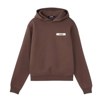 Jacquemus Herren, Sweatshirts & Hoodies, Braun, SGr&ouml;&szlig;e