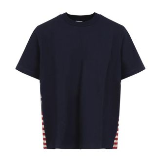 Bottega Veneta Abyss Multistripes T-Shirt - - Tops - Herren - Blau - XS