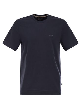 HUGO BOSS T-shirt en jersey de coton avec logo