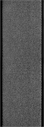 Esposa Läufer, Hellgrau, Kunststoff, meliert, rechteckig, 90x250 cm, Made in Europe, beliebig kürzbar, für Fußbodenheizung geeignet