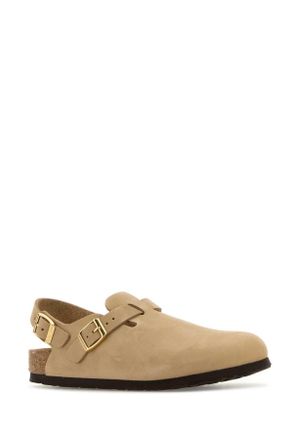 Birkenstock Unisex Sand Suede Tokyo Slippers Sandcastle Flat Shoes