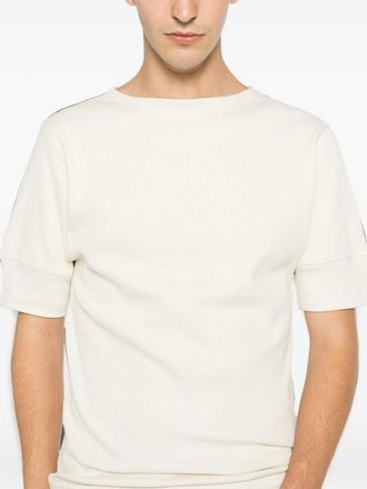 Christophe Lemaire Ribbed Cotton-Linen Knit T-Shirt - Beige