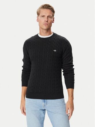 GANT Pullover 8050601 Schwarz Regular Fit