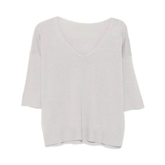 Le Tricot Perugia Damen, Strickwaren, Grau, LGr&ouml;&szlig;e