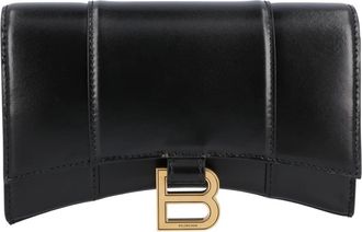 Balenciaga Portemonnaie - Hourglass Wallet On Chain Box In Black - Gr. unisize - in Schwarz - für Damen