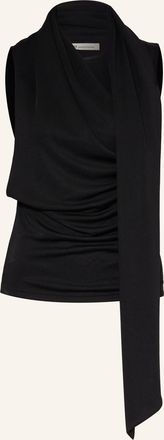 Ami Ami Paris Blusentop Mit Schluppe schwarz