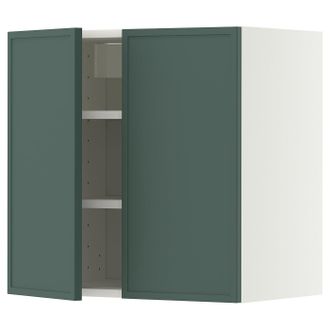 IKEA METOD Wandschrank mit B&ouml;den und 2 T&uuml;ren