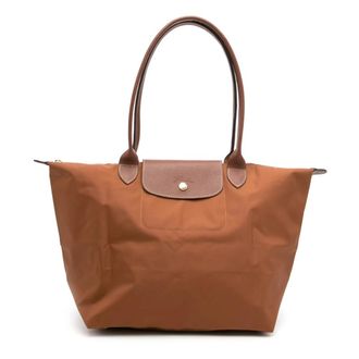 Longchamp Femme, Sacs, Brun, Taille: ONE Size Le Pliage Original L Tote Bag