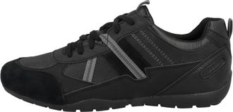 Geox Herren U RAVEX A Sneaker, Black/Anthracite, 42 EU