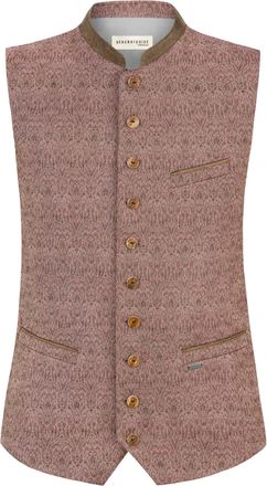 Stockerpoint Herren Roberto Trachtenweste, burgund, 46