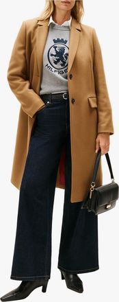 Tommy Hilfiger Manteau droit avec cachemire