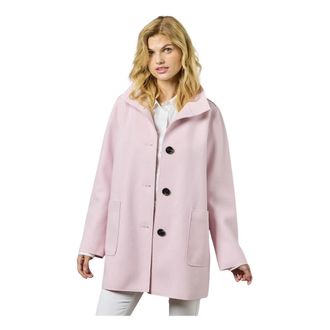 Junge Single-Breasted Coats - - Coats - Damen - Rosa - 3XL