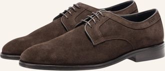 Joop Lace Up Velluto Kleitos braun