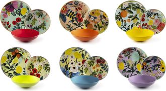 Excelsa Tafelservice 18 Stück Blumen Frida