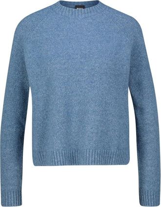 BOSS Damen Strickpullover mit Alpaka FEBISAN Regular Fit