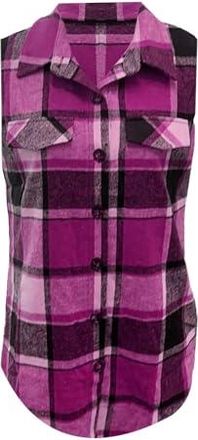 Generic Chemises en duvet &agrave; manches longues Weskit pour femme, rose, XXL